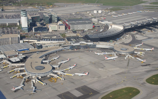 Maps of VIE - Vienna Airport, Airport, Wien