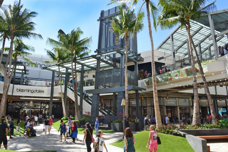 Maps of Ala Moana Center, Mall, Honolulu