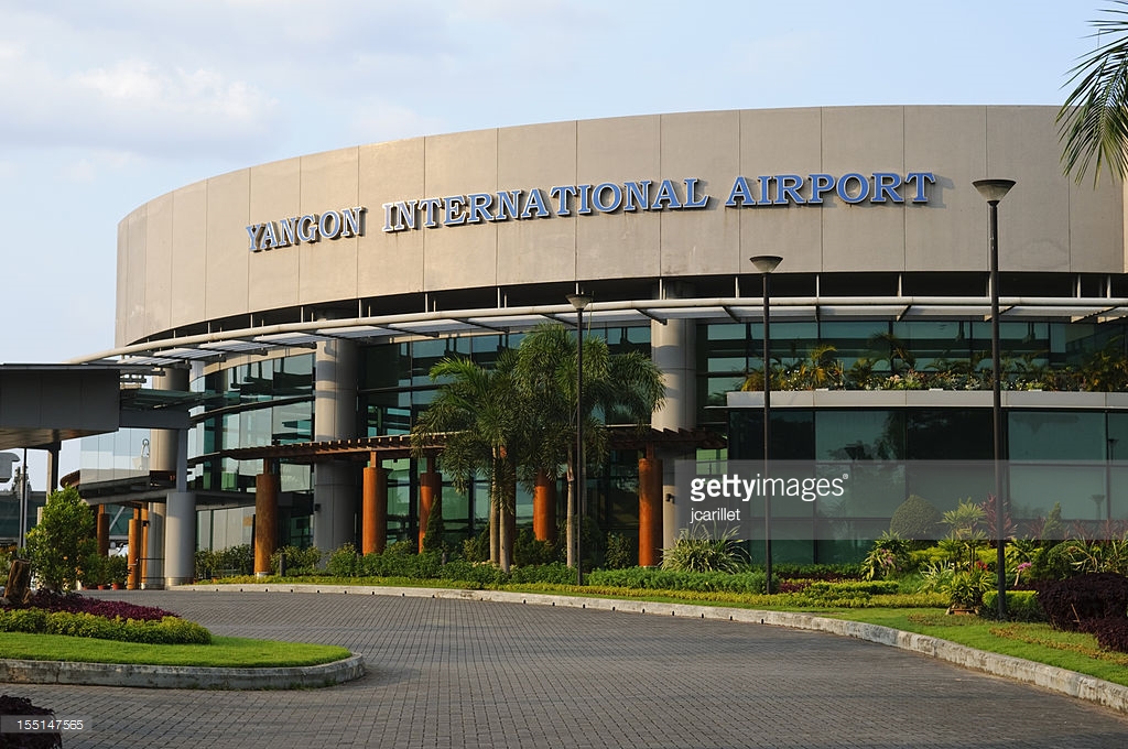 Maps of RGN - Yangon International Airport, Airport