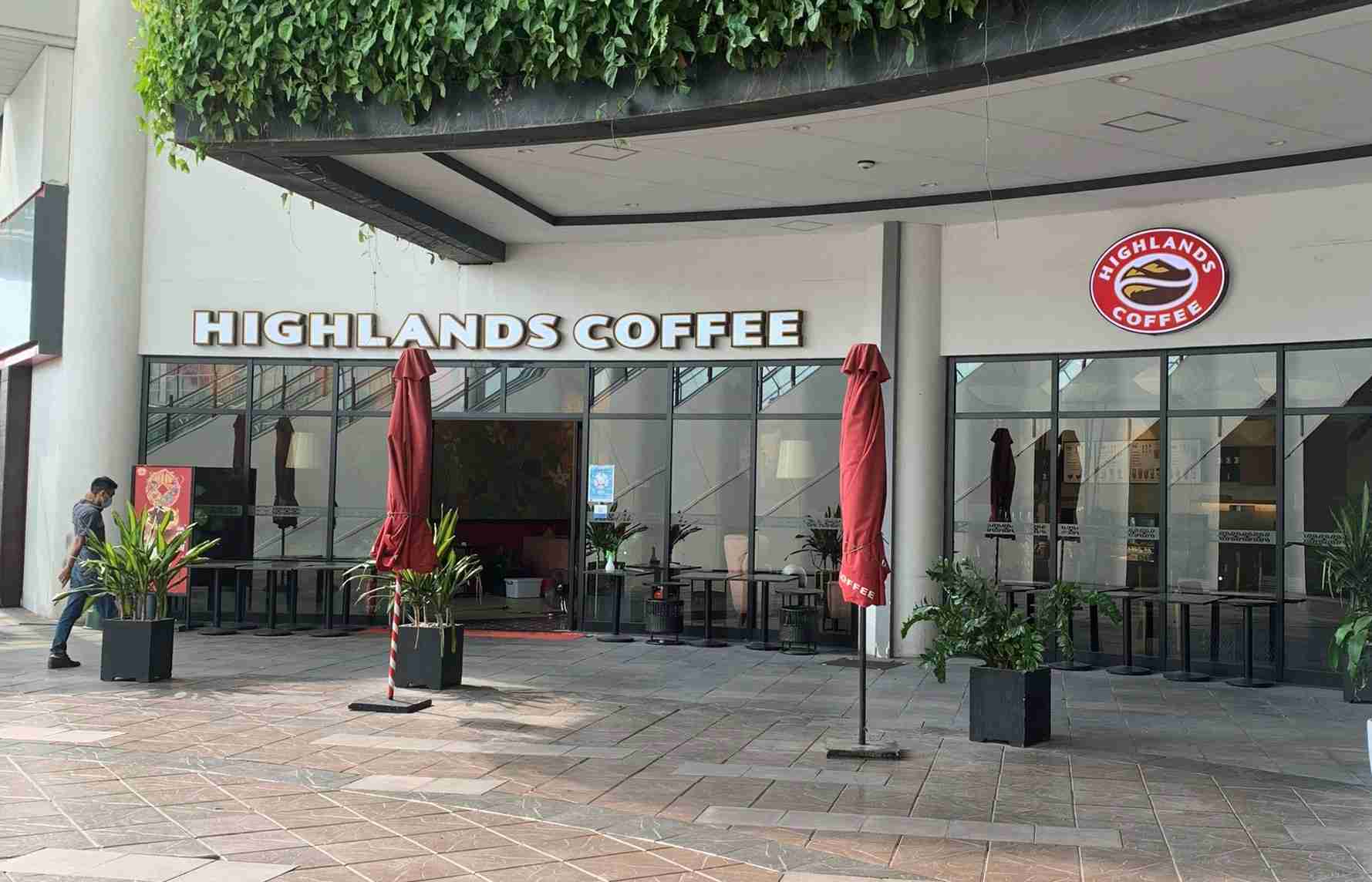 AEON Mall Long Bien | Highlands Coffee