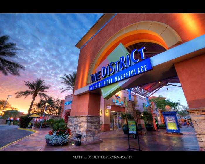 Maps of Desert Ridge Marketplace, Mall, Aventura