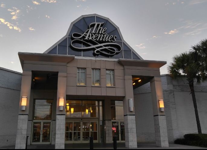 Maps of The Avenues, Mall, Jacksonville